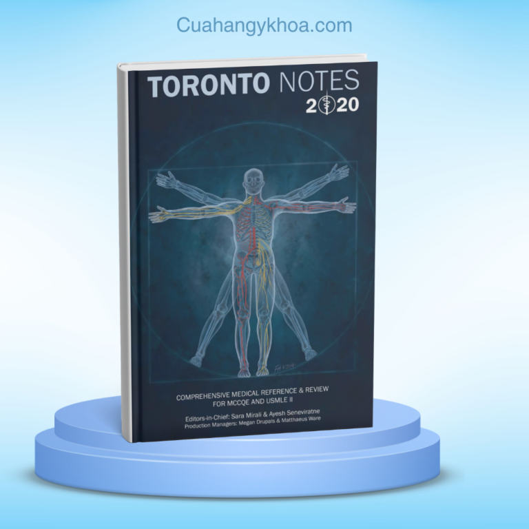TORONTO NOTES 2020 - Tài Liệu Y Khoa Miễn Phí